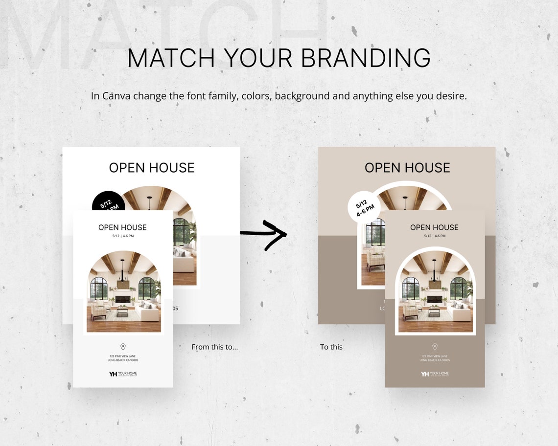 Real Estate Open House Social Media Templates, Real Estate Social Media Posts, Realtor Facebook ...