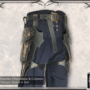 Draconic Tassets (pair) - Etsy