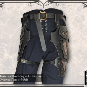Draconic Tassets (pair) - Etsy