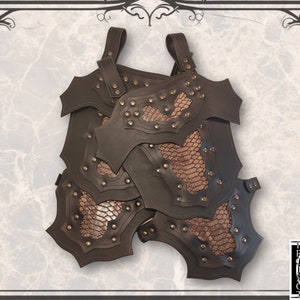 Draconic Tassets (pair) - Etsy