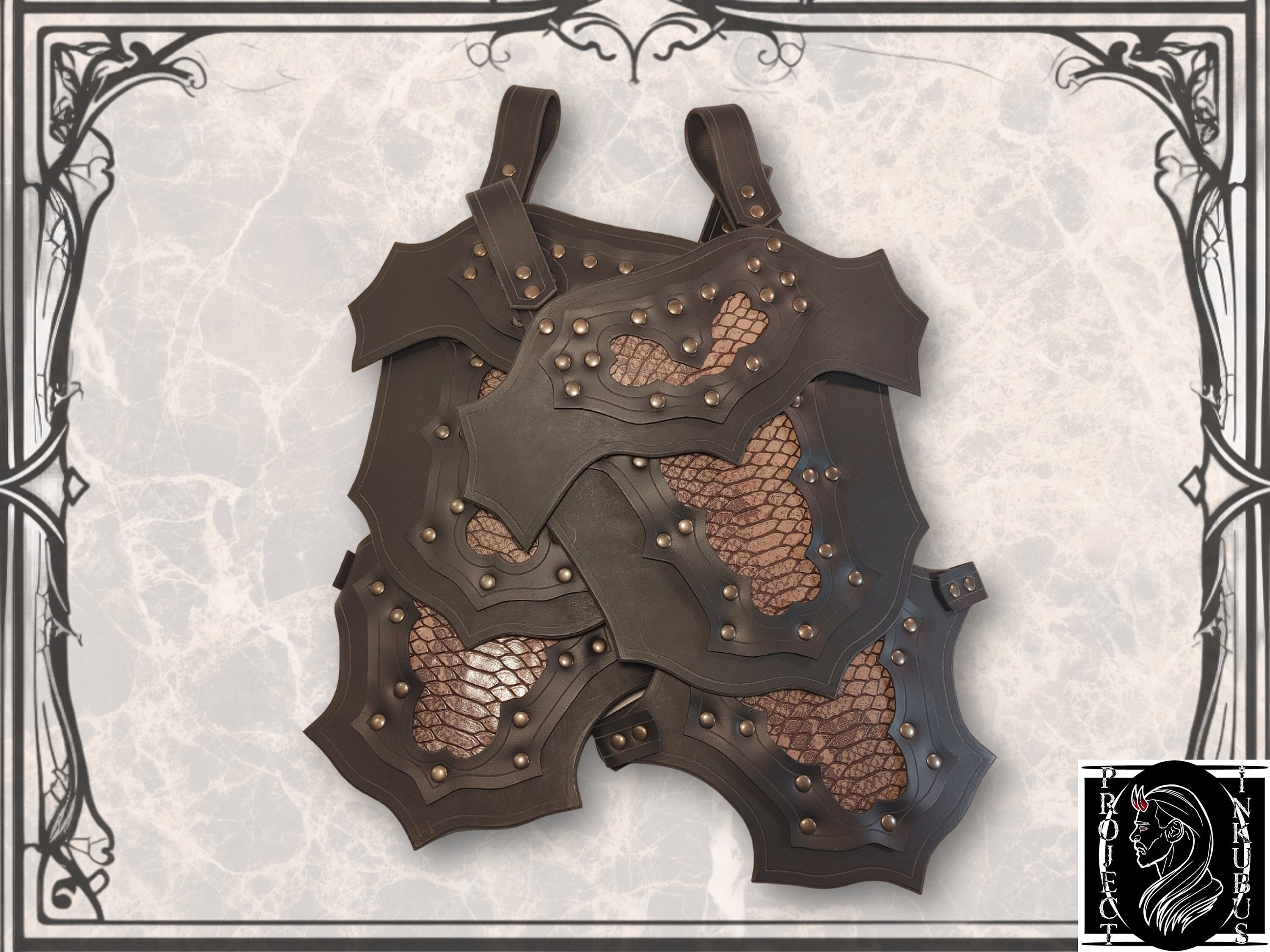 Draconic Tassets (pair) - Etsy