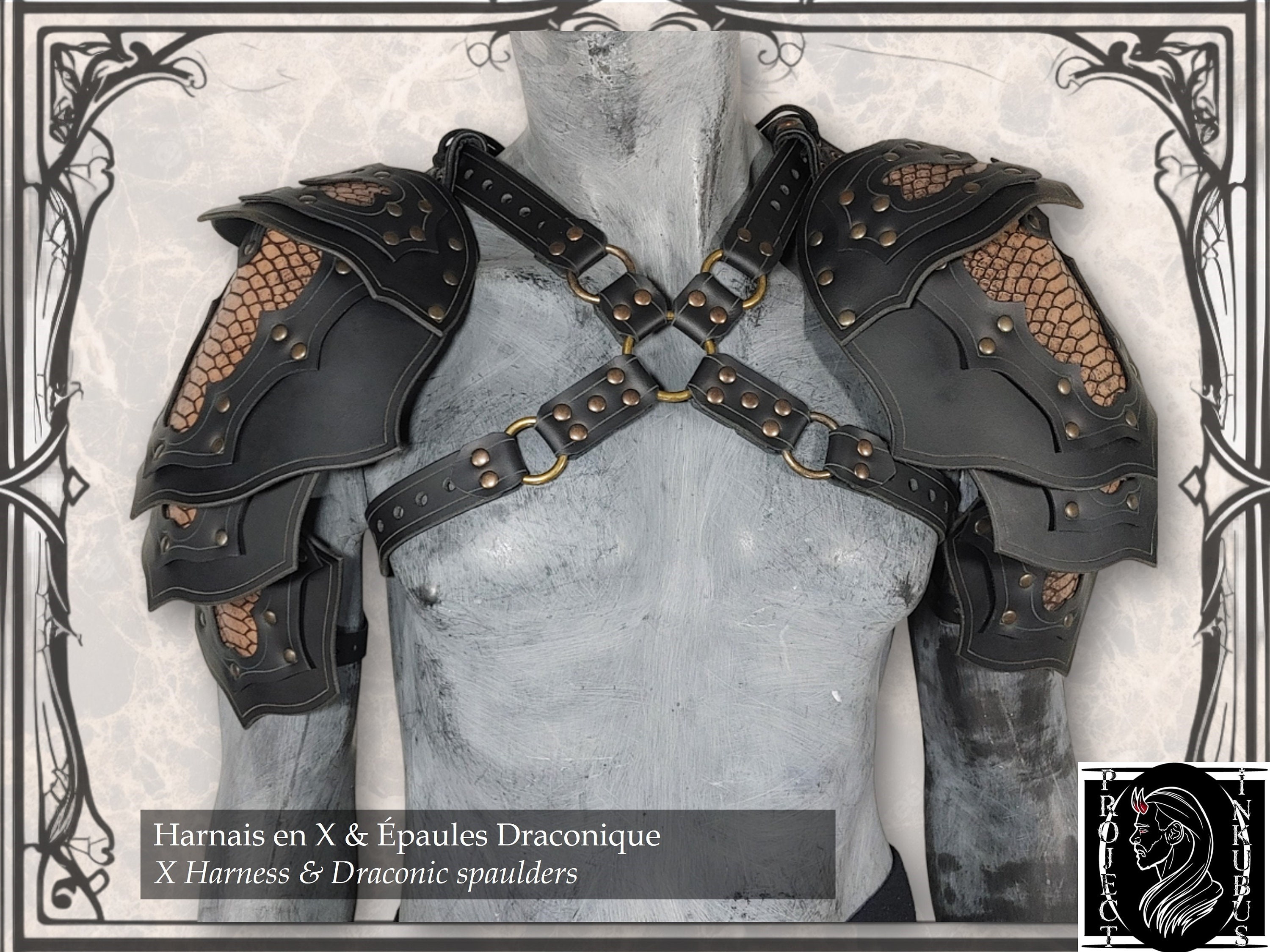 X Harness (for 2 Spaulders) - Etsy