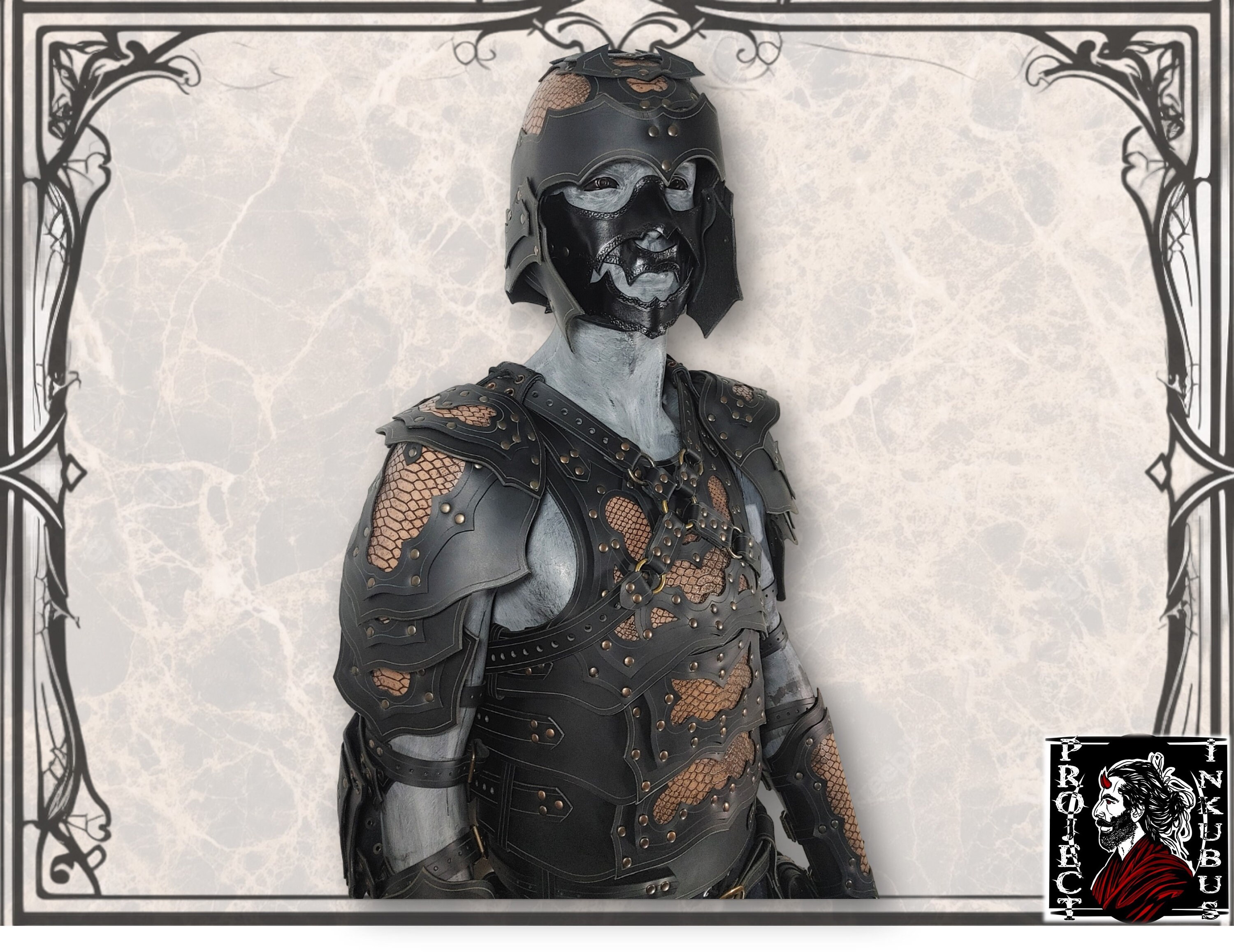 Draconic Set Full Armor Etsy