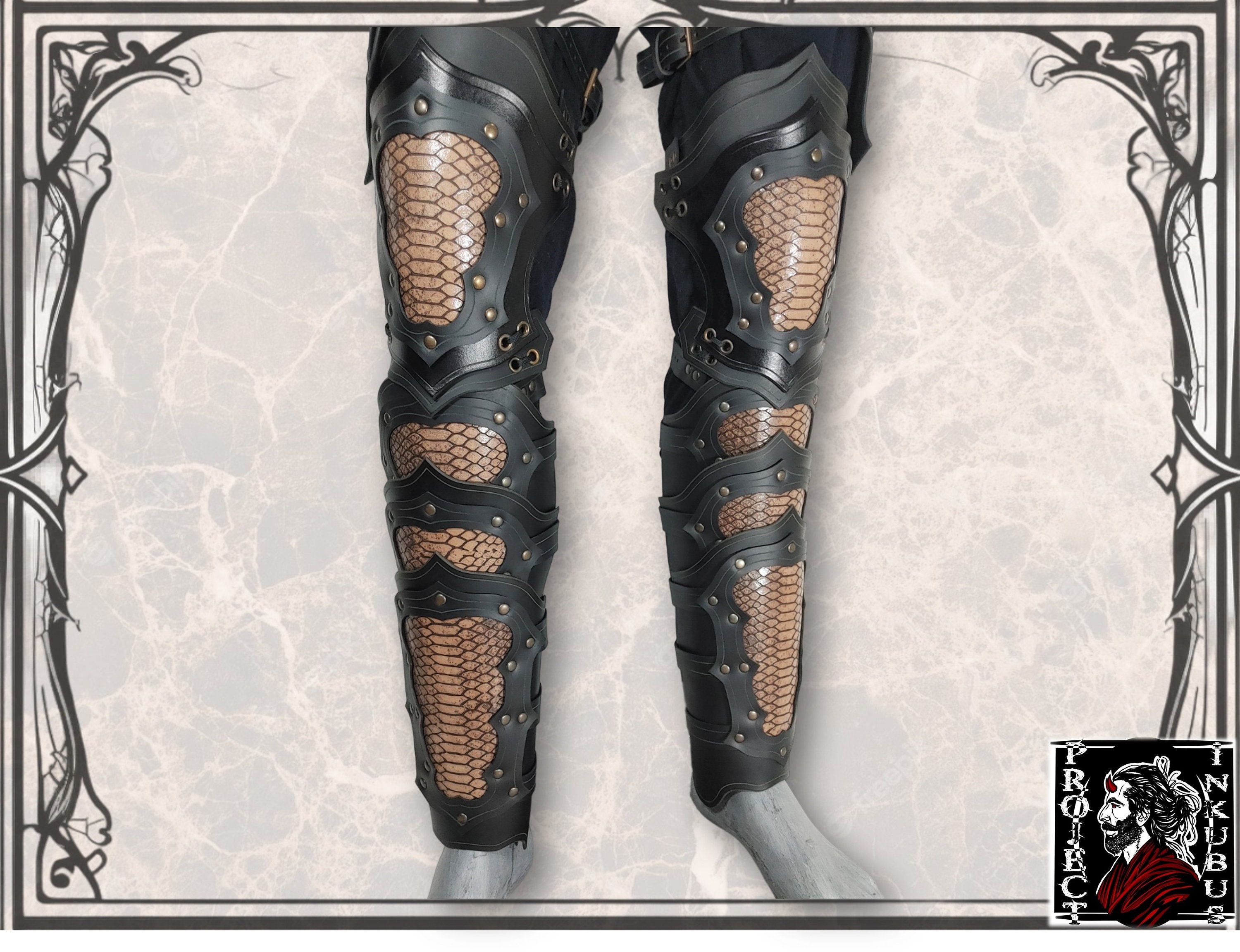 Draconic Set full Armor - Etsy