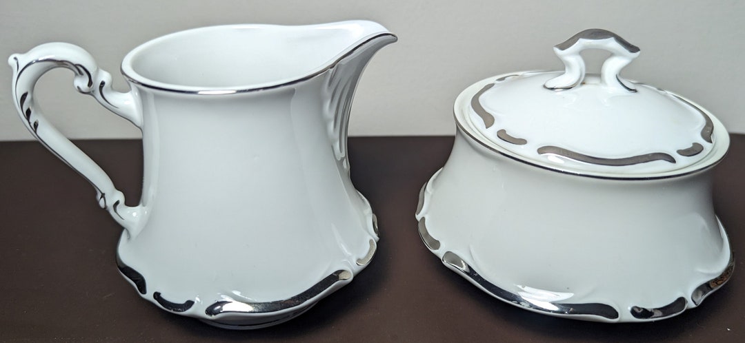 Fine Seyei China Cream and Sugar Set "monarch" - Etsy
