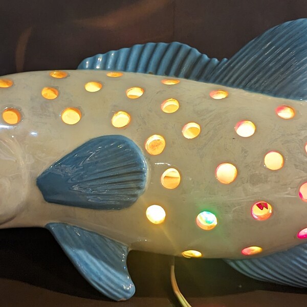 Fish Lamp - Etsy