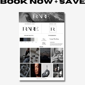 Beauty Brand Kit, Custom Branding, Brand Style Guide, Brand Identity ...