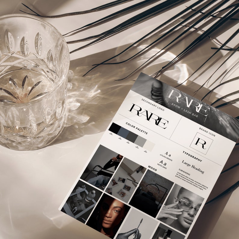 Beauty Brand Kit, Custom Branding, Brand Style Guide, Brand Identity ...