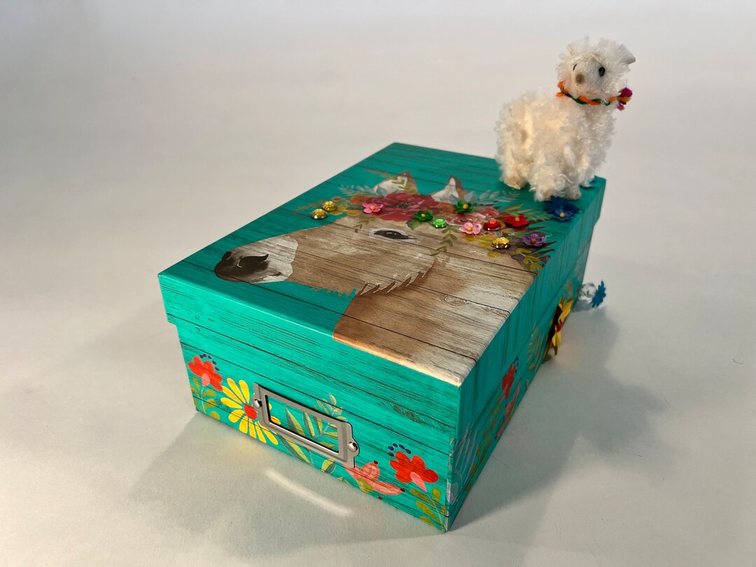 Is Your Mama a Llama Box - Etsy