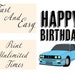 Fun Car Birthday Card for Car Lovers , BMW M3 - Etsy