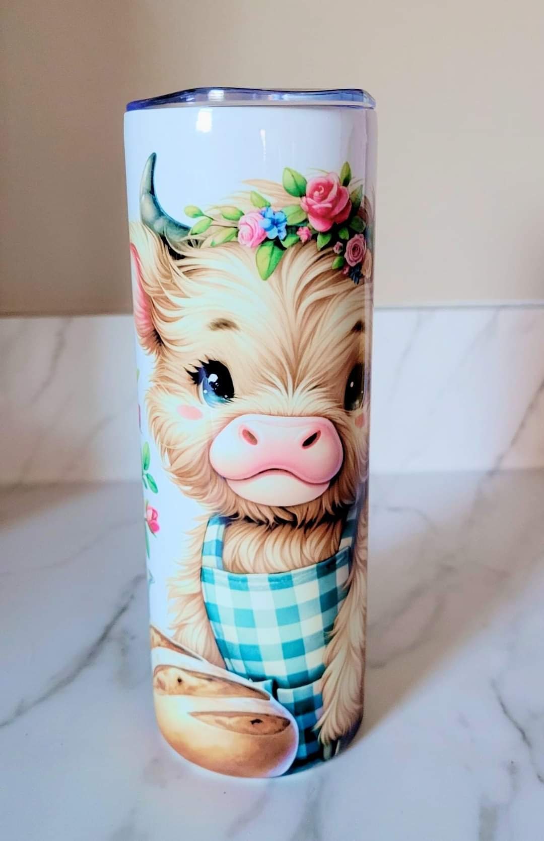 Highland Cow Baking Tumbler - Etsy