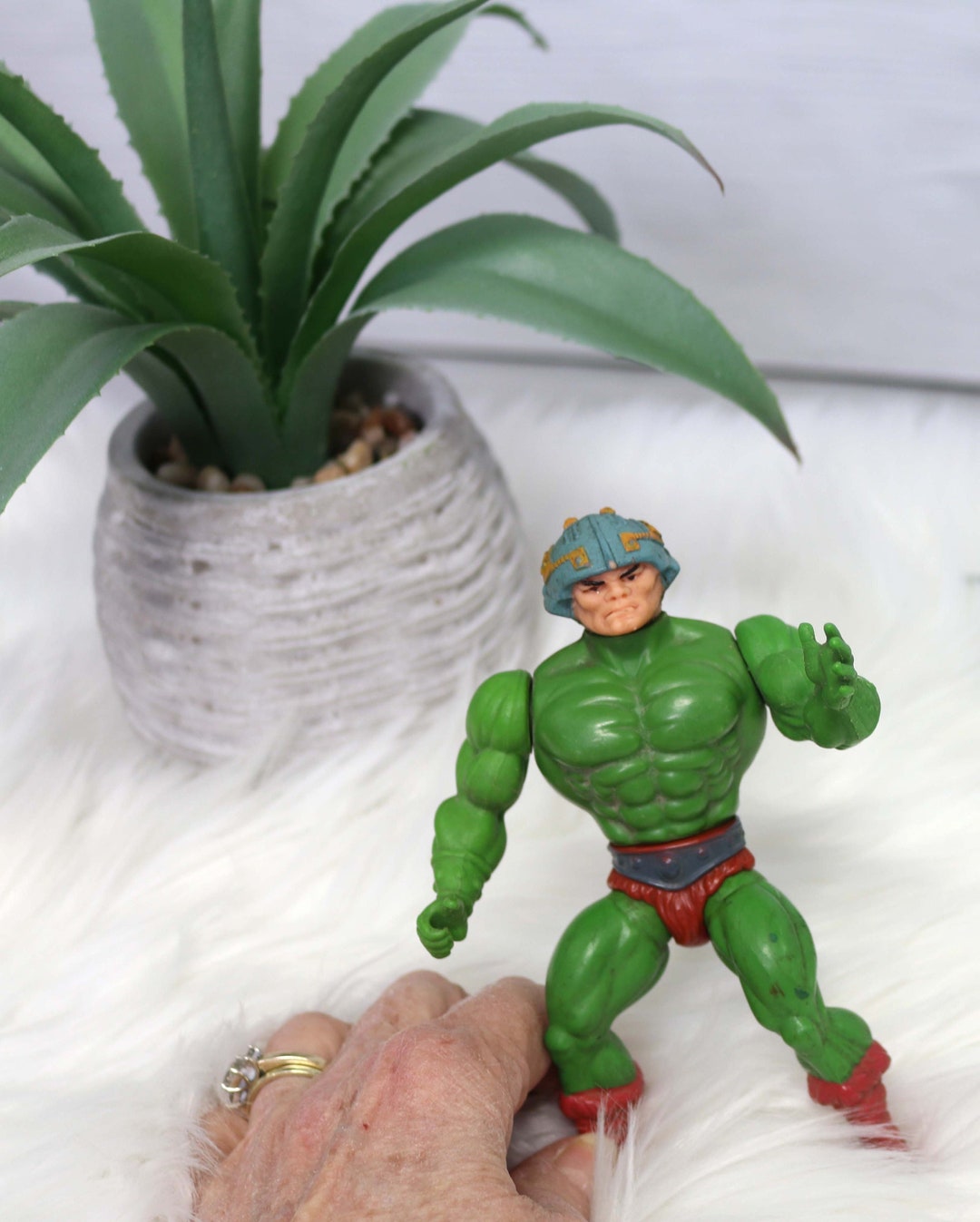 He-man Masters of the Universe Action Figure Man-at-arms Mattel He-man ...