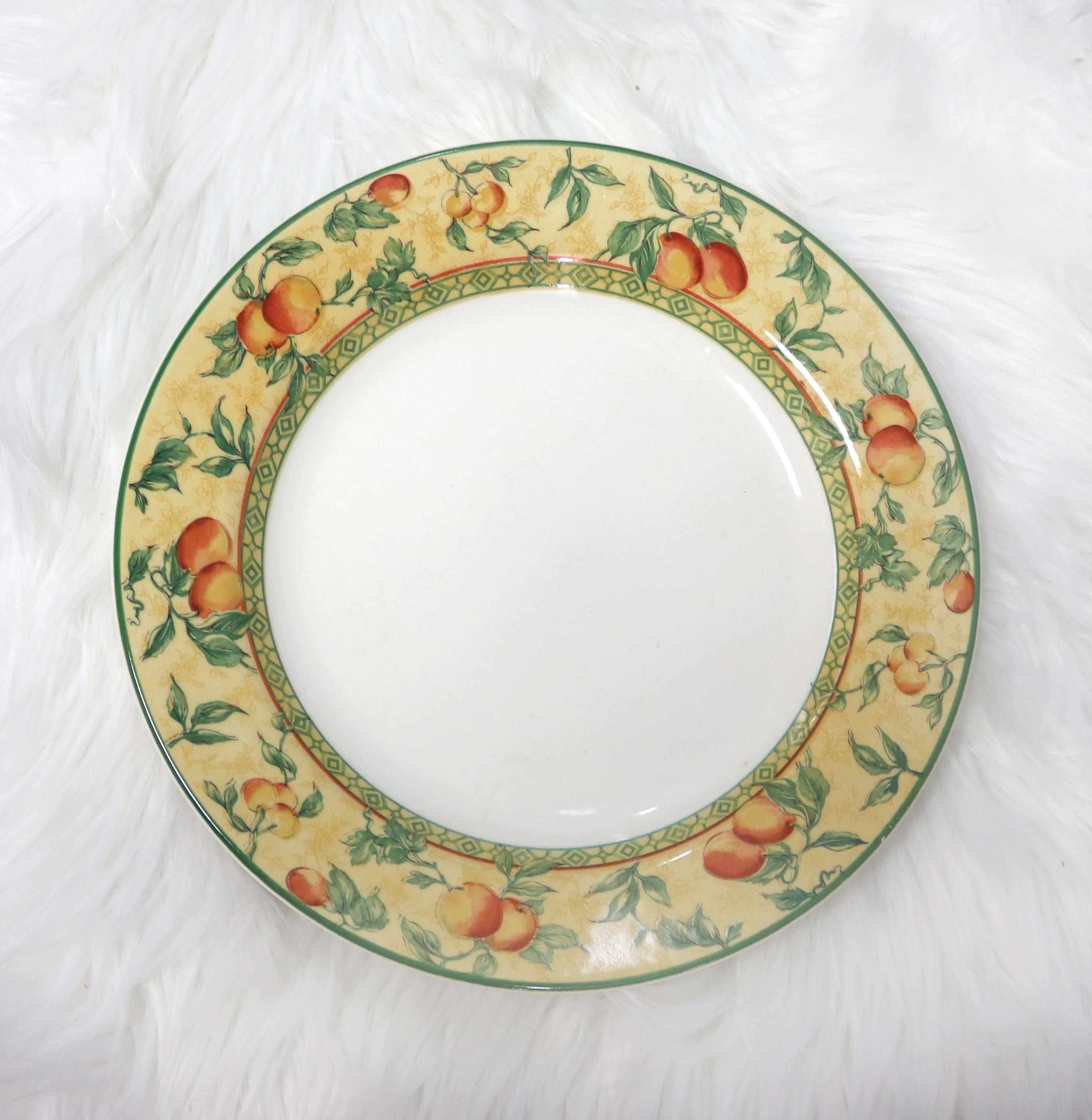 Valencia Dinner Plates by Churchill, Valencia Oranges Replacement Plate ...