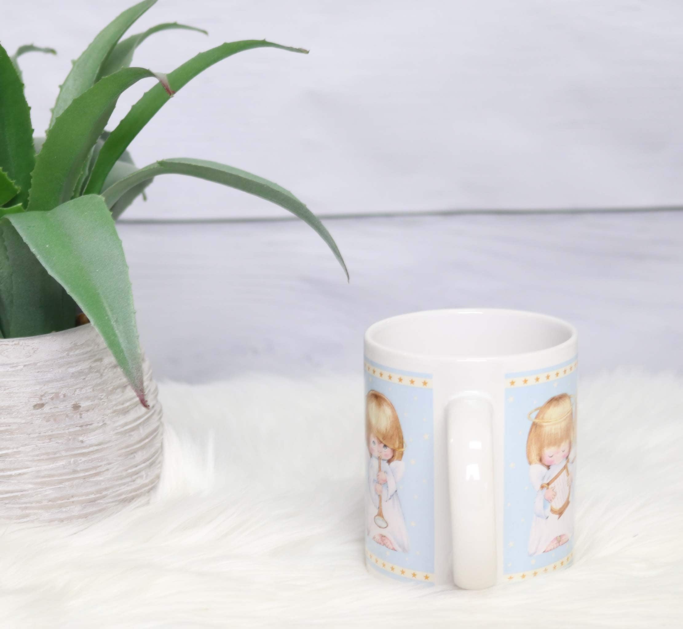 Angel Coffee Cup, Carolers Singing, Singers, Angel Trio, Friend Gift ...