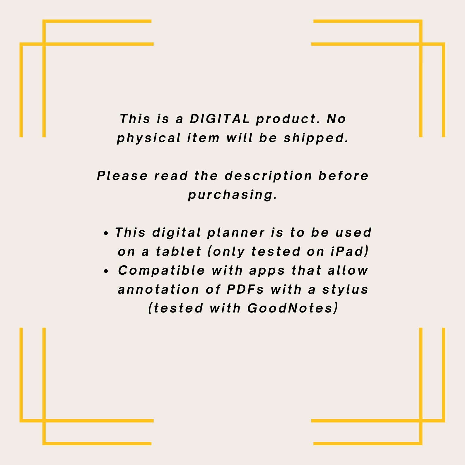 Digital Planner for Tablet | 2023 | Popular With iPad and Goodnotes ...