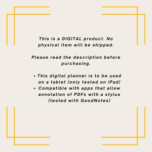 Digital Planner for Tablet | 2023 | Popular With iPad and Goodnotes ...