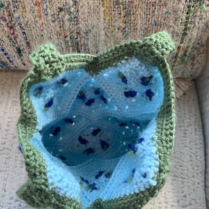 Adorable Handmade Crocheted Small Blueberry Bag - Etsy