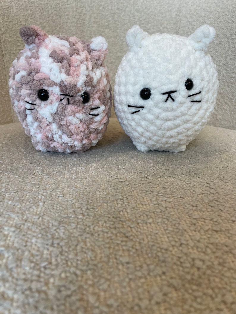 Adorable Handmade Crocheted Loaf Cat Plush - Etsy