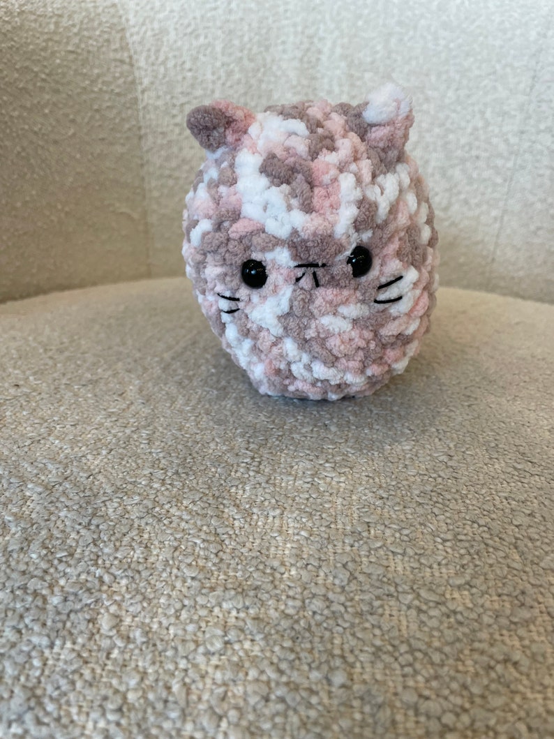 Adorable Handmade Crocheted Loaf Cat Plush - Etsy