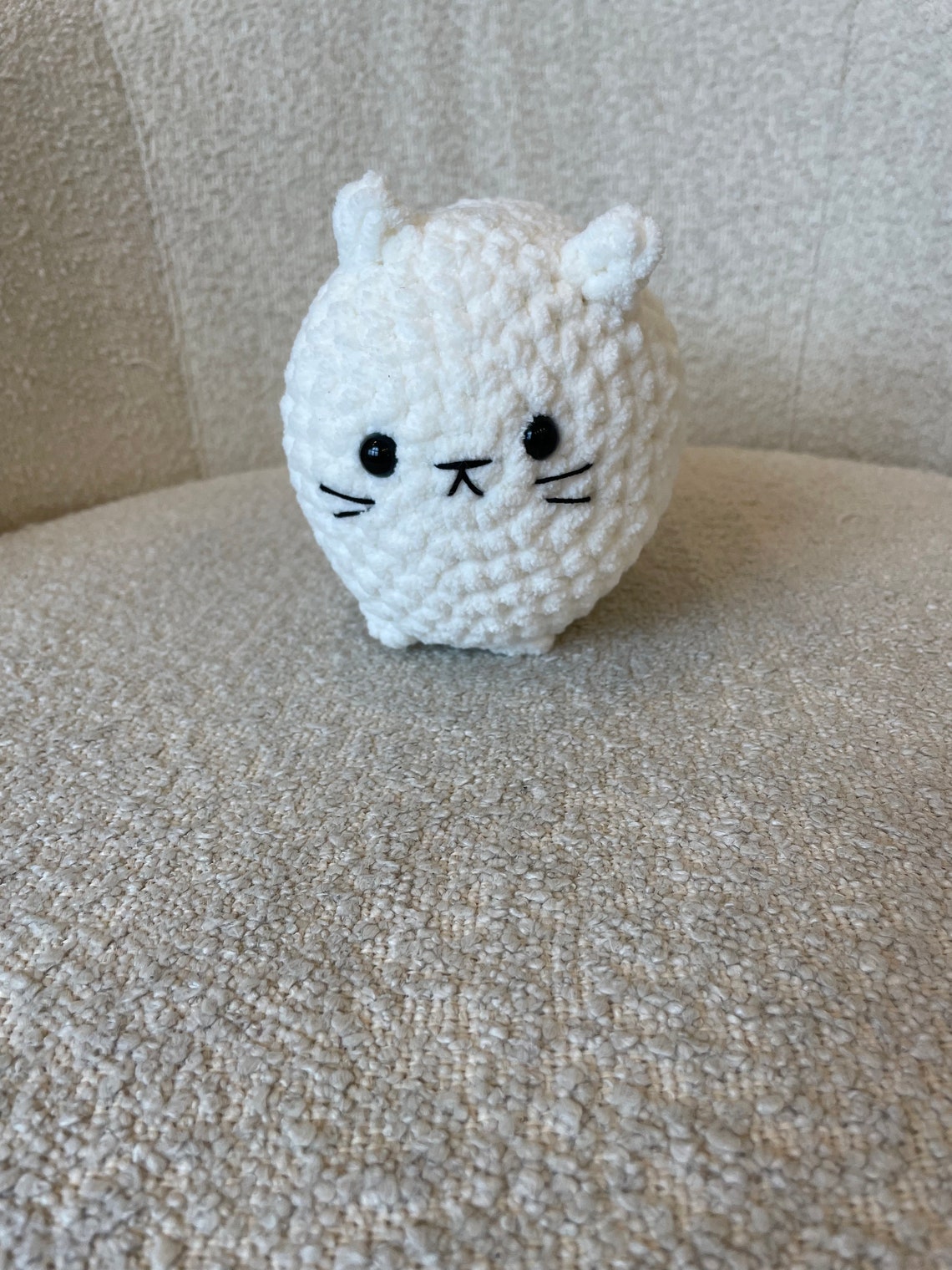 Adorable Handmade Crocheted Loaf Cat Plush - Etsy