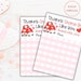 Gnome Valentine Printable Cookie Card | Gnome Valentine Tag | Instant ...