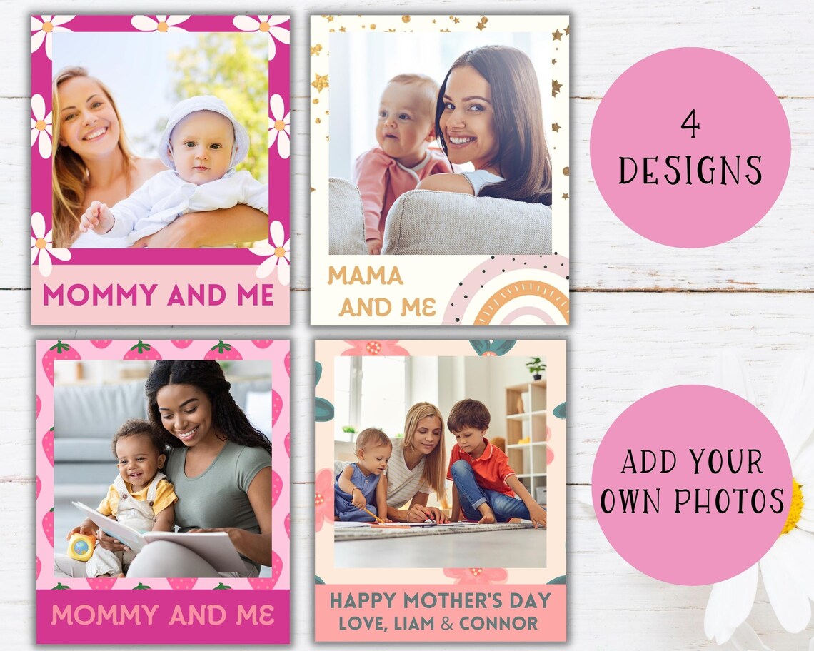 Printable Mother's Day Photo Gift Mother's Day Photo Frames Mother's ...