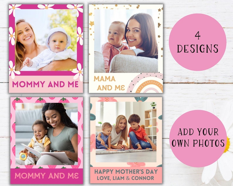 Printable Mother's Day Photo Gift Mother's Day Photo Frames Mother's ...