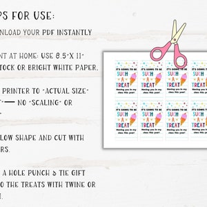 Back to School Gift Tags for Students | First Day of School Gift Tags ...