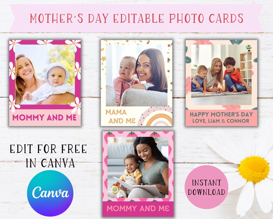 Printable Mother's Day Photo Gift | Mother's Day Photo Frames | Mother ...