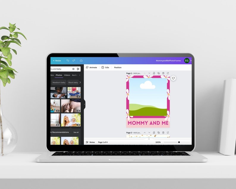 Printable Mother's Day Photo Gift Mother's Day Photo Frames Mother's ...