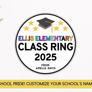 Editable Kindergarten, Preschool, Prek, Middle School Graduation Class ...