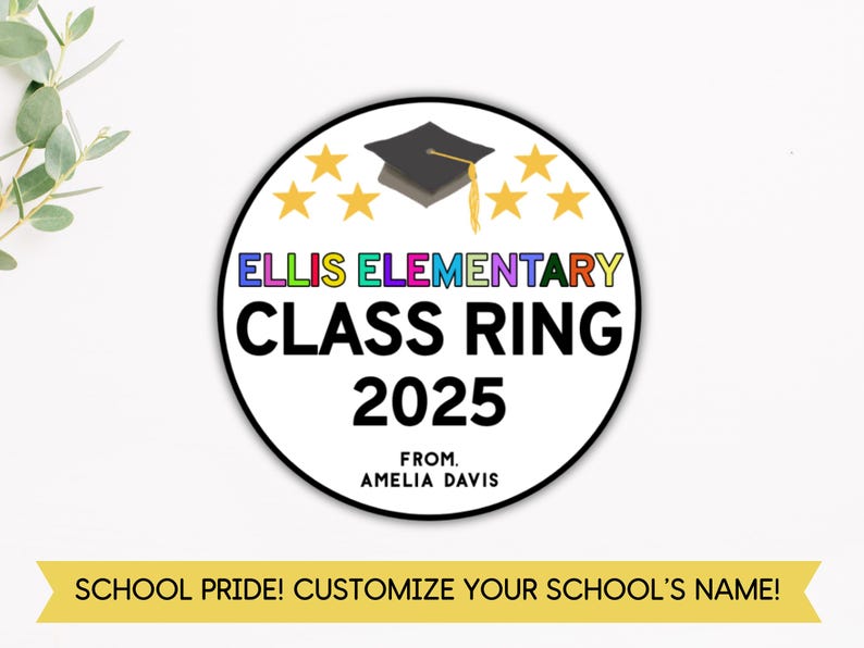 Editable Kindergarten, Preschool, Prek, Middle School Graduation Class ...