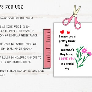 Valentine's Day Handprint Art Poem | Printable Valentine's Day Craft ...