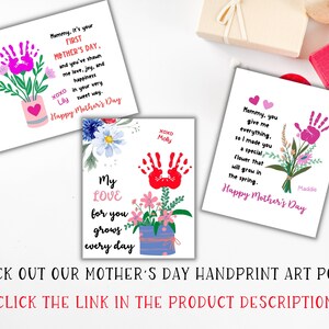 Valentine's Day Handprint Art Poem | Printable Valentine's Day Craft ...