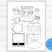 All About My Step Dad Printable Fill in the Blank Father's Day ...