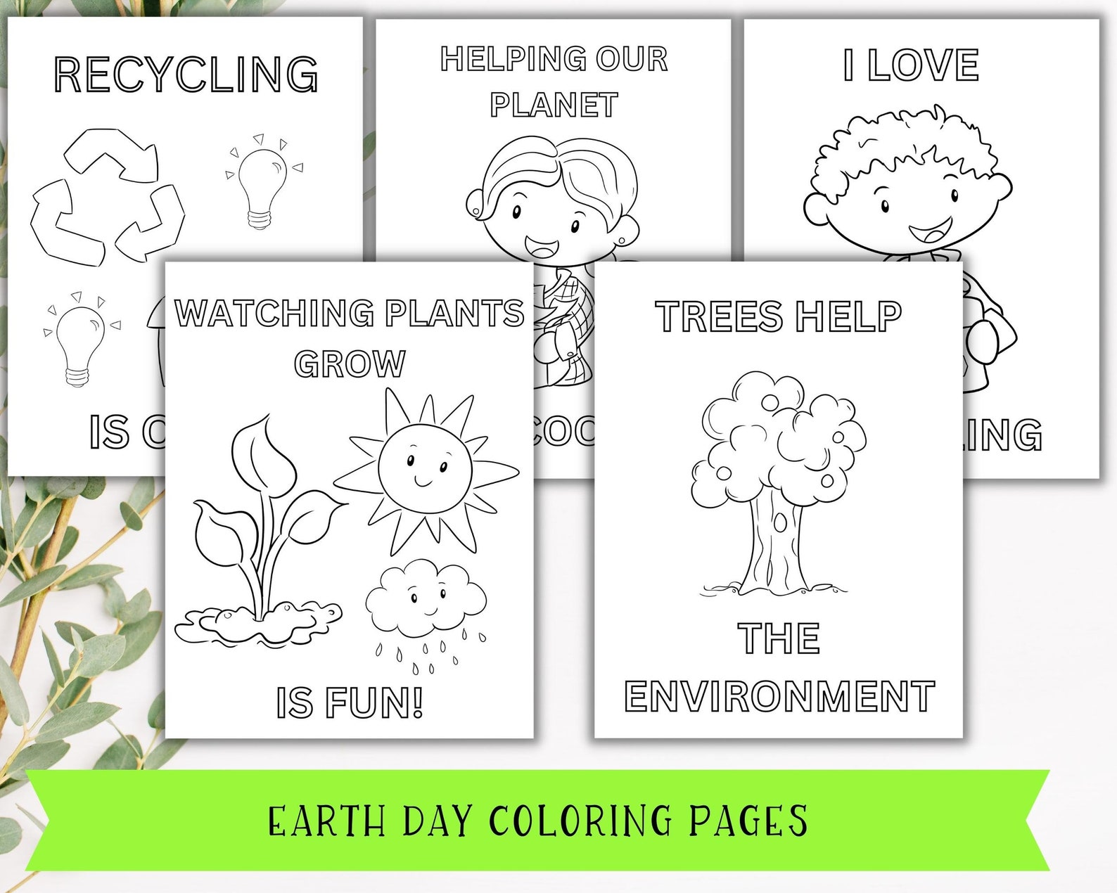 Earth Day Activities Bundle Earth Day Word Search Earth Day Trivia ...
