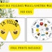 Honey Bee Feelings Wheel for Kids Emotions Wheel Wheel of Emotions ...