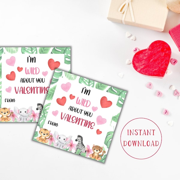 Wild About Preschool Printable - Etsy