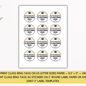 Editable Kindergarten, Preschool, Prek, Middle School Graduation Class ...