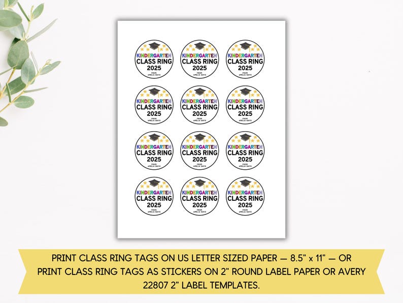 Editable Kindergarten, Preschool, Prek, Middle School Graduation Class ...
