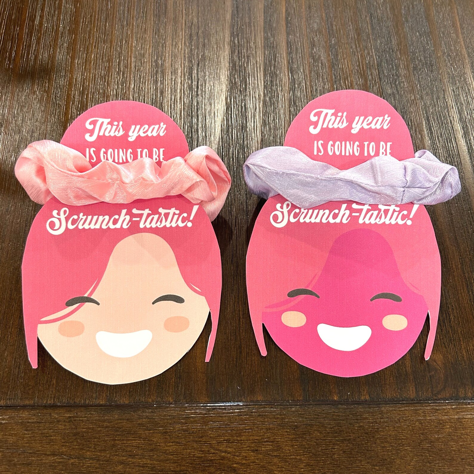 Back to School Scrunchie Holder Printable, First Day of School ...