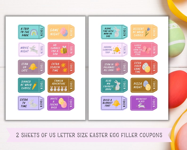 Easter Egg Filler Coupons | Easter Egg Coupons | Easter Egg Fillers ...