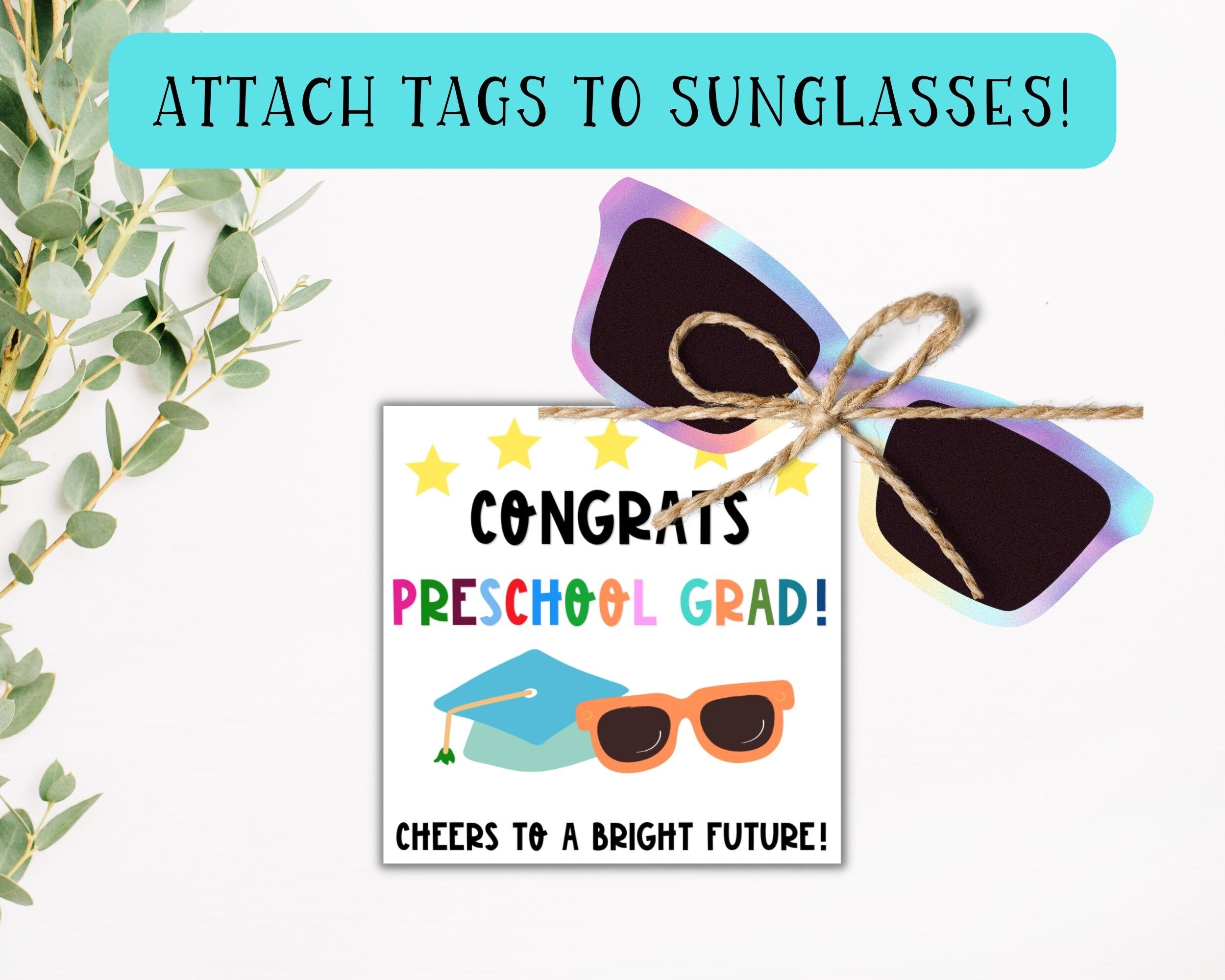 Pre-k Sunglasses Tags Sunglasses Favor Tag Sunglasses Gift Tag ...