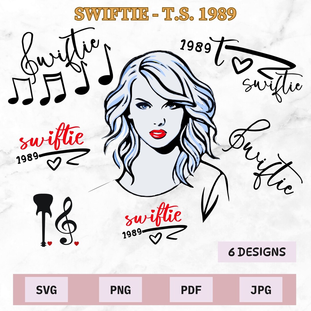 Swiftie Svg Bundle, Swiftie Png, 1989 Svg, Swiftie Est 1989 Svg, Cute ...
