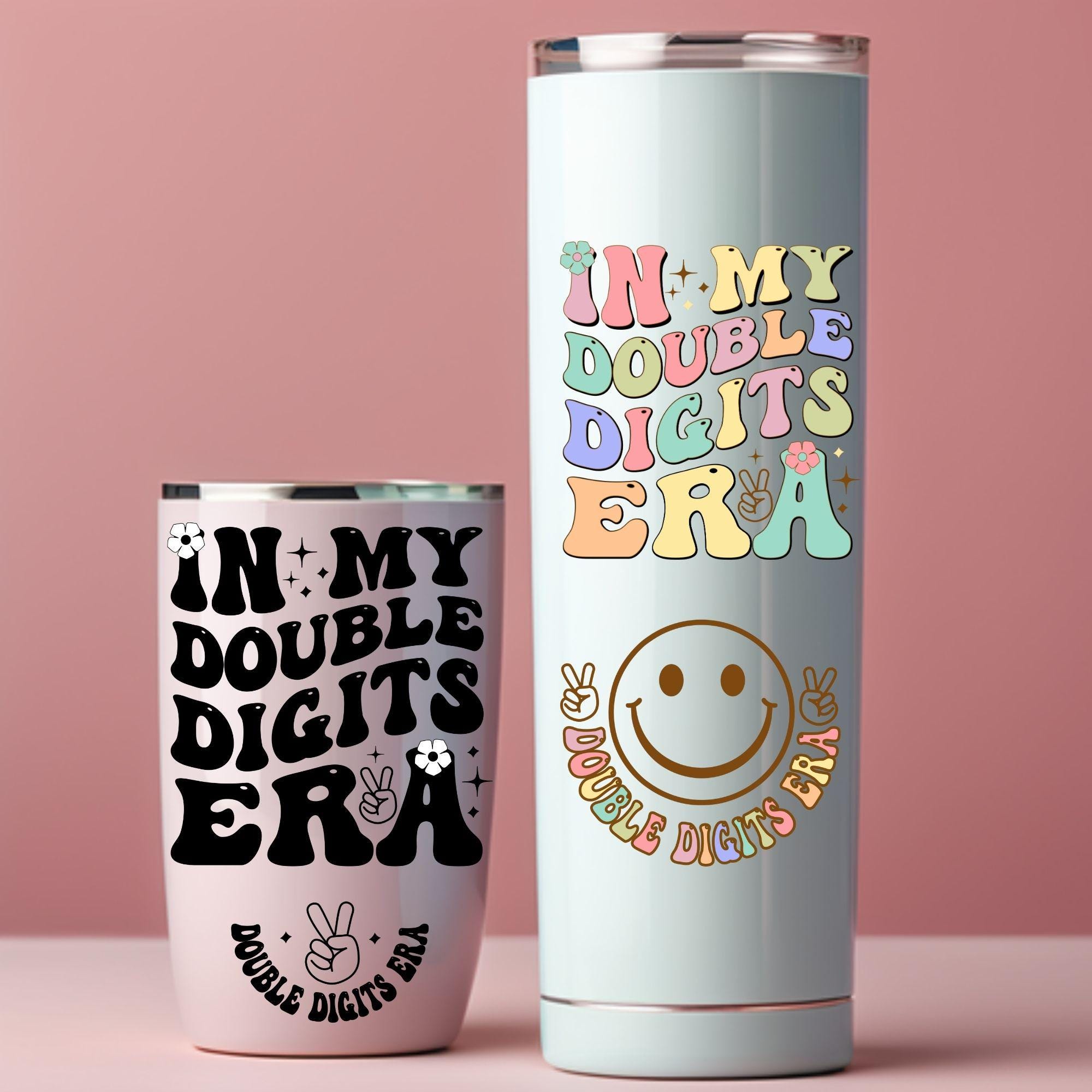 Double Digits Era SVG Bundle: 10th Birthday Design (digital Files) - Etsy