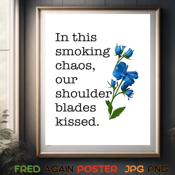 Fred Again Poster - Etsy