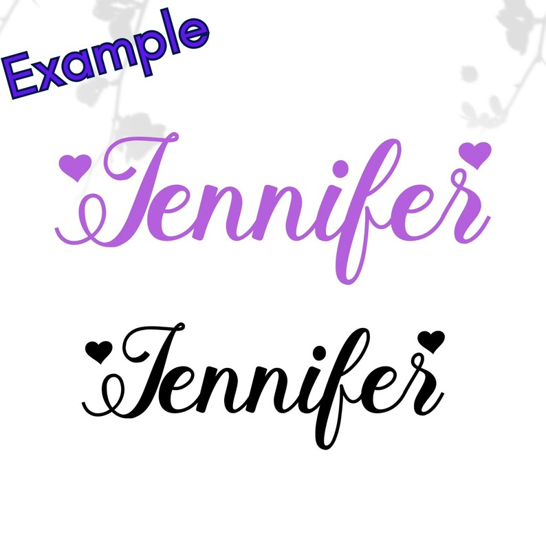 Custom Name Svg, Custom Text Svg, Personalized Text PNG, Create Custom ...