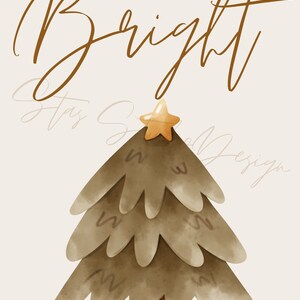 Boho Christmas Classroom Decor Posters, Holiday Classroom Posters, Boho ...