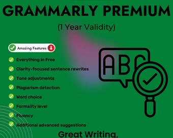 Grammarly Premium - Etsy