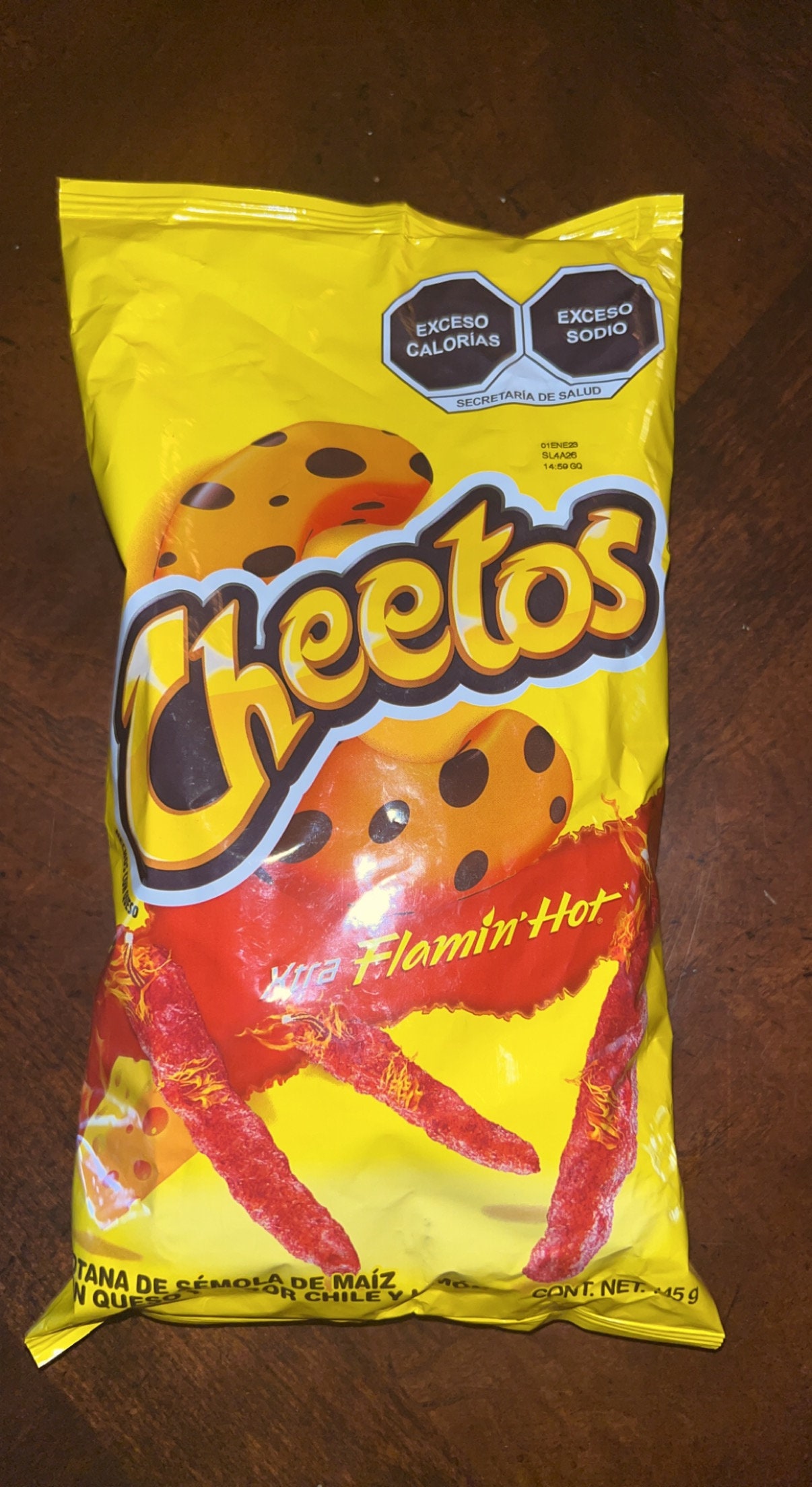Mexican hot cheetos store